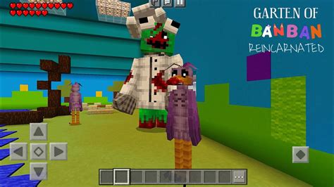 Garten Of Banban Reincarnated Addon In Minecraft Pocket Edition My