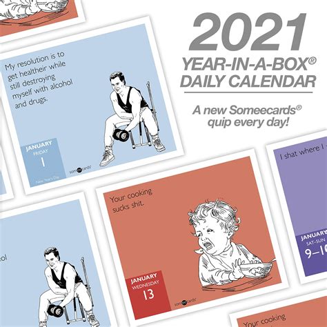 Someecards Box Calendar Anne Minetta