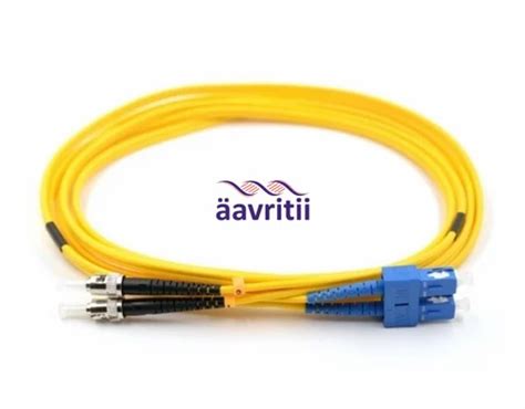 SC PC To ST PC SM Duplex 2 0 Patch Cord 001 Meter At Rs 325 Patch Cable In New Delhi ID