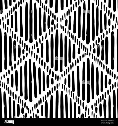 Small Dash Pattern Seamless Minimal Dash Pattern Small Elements Stock