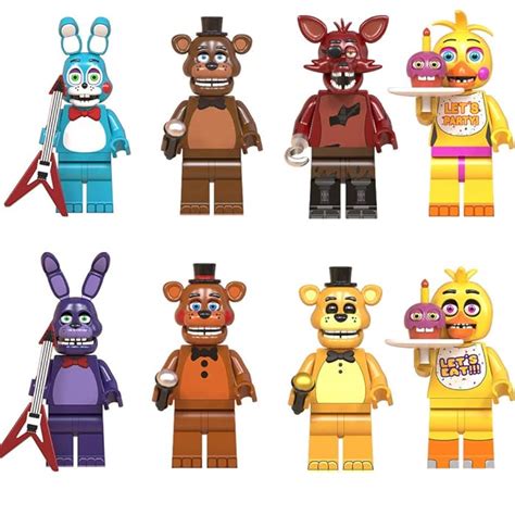 Buy Q K Set Of 8 PCS Five Nights At Freddys Toys FNAF Figure Funtime