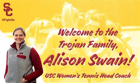 Meet Alison Swain Usc Athletics
