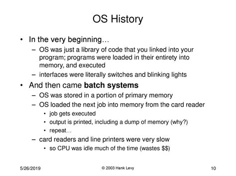 Cse Operating Systems Autumn Lecture Course Introduction
