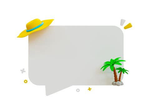 Minimal Beach Theme Text Box