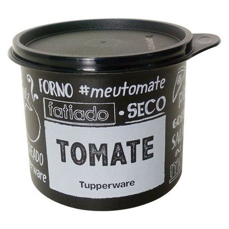TUPPERWARE REDONDINHA TOMATE 500G PB Shopee Brasil