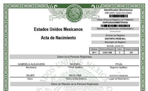 Formato De Acta De Nacimiento Para Llenar En Word Anuncio De Nacimiento 1e3