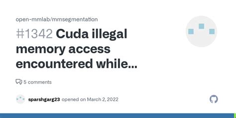 Cuda Illegal Memory Access Encountered While Training Hrnet On Coco