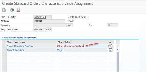 Variant Factor In Product Configuration Sapcodes