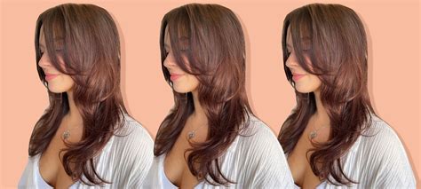 Long Layered Angled Haircuts