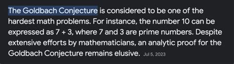 The Goldbach Conjecture Is Considered To Be Studyx