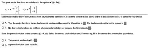 Solved HW Question Determine Whether The Vector Function Chegg Com