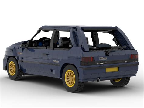 Lego Moc Renault Clio Williams By Anatole Rebrickable Build With Lego