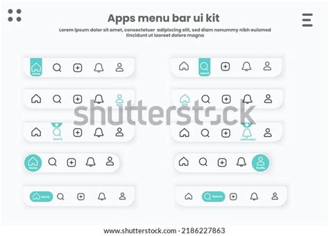 Thousand App Navigation Bar Ui Royalty Free Images Stock Photos Pictures Shutterstock