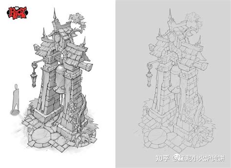 场景单体绘制过程分享 设计篇 知乎