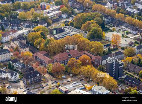 Aerial View Gladbeck Police Wittringer School And Werner Von Siemens