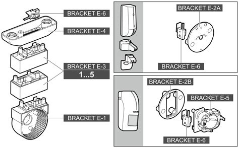 Base Of The Modular Bracket For Motion Detectors Brack Brackets