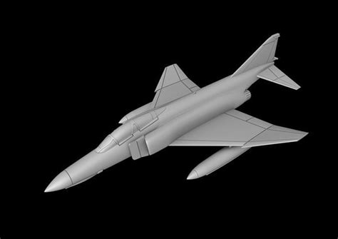 F 4 Phantom Ii Scale 1 72 3d Print Ready Stl Files 3d Model 3d