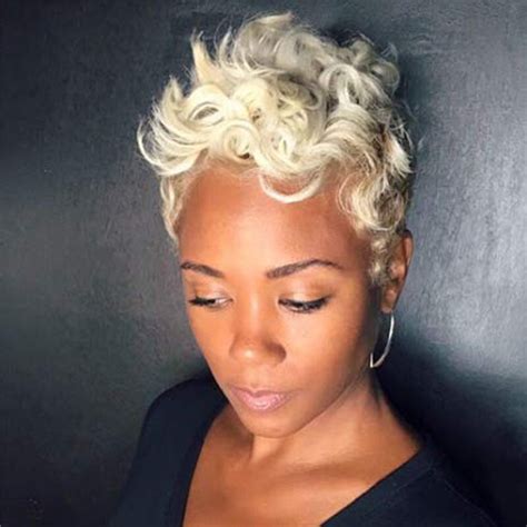 Women Pixie Cuts Synthetic Short Brown Wine Wigs N Vicedeal