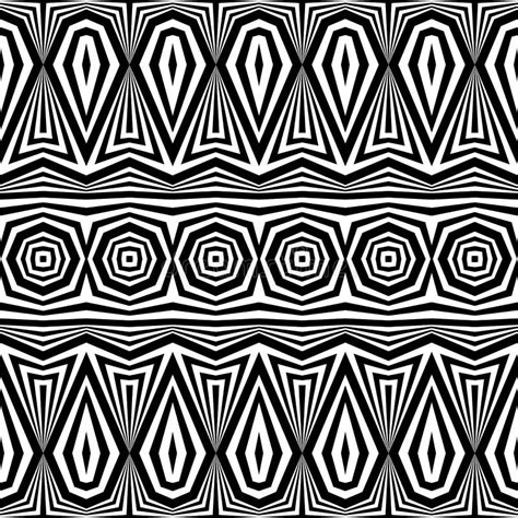 Design Seamless Monochrome Geometric Pattern Stock Vector Illustration Of Pattern Abstract