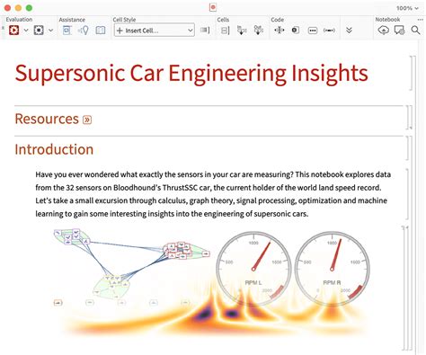 Wolfram Notebooks Environment For Technical Workflows