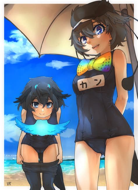 Superb Bird Of Paradise And Western Parotia Kemono Friends Drawn By