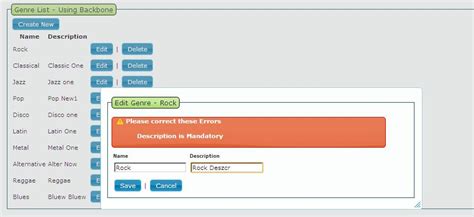 Backbonejs In Mvc Razor Part 2 Codeproject