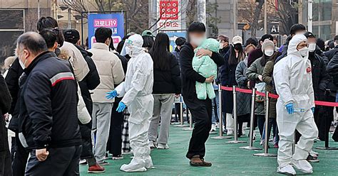 속보 코로나 신규확진 28만 2987명 사망자 역대 최다 위키트리