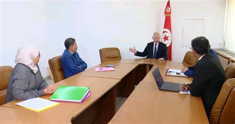 لقاء رئيس الجمهورية قيس سعيّد مع رئيس الهيئة العليا المستقلة للانتخابات