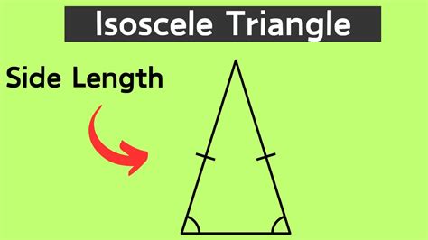 Finding The Side Length Of An Isosceles Triangle Geometry Help YouTube