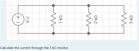 Solved questionCalculate the current through the 3kΩ Chegg