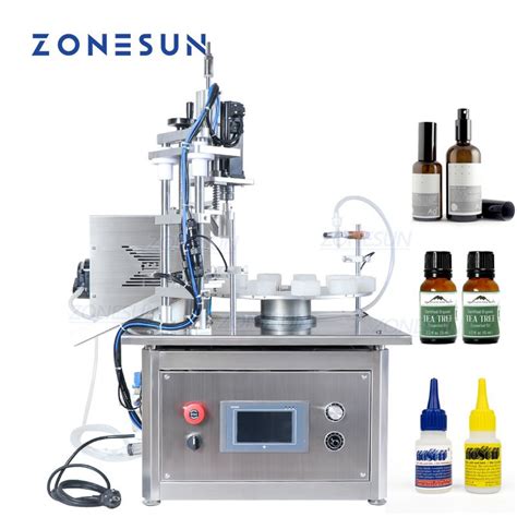 Automatic Essence Bottle Filling Capping Machine