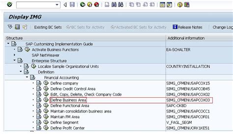 Enterprise Structure Settings Sap Community
