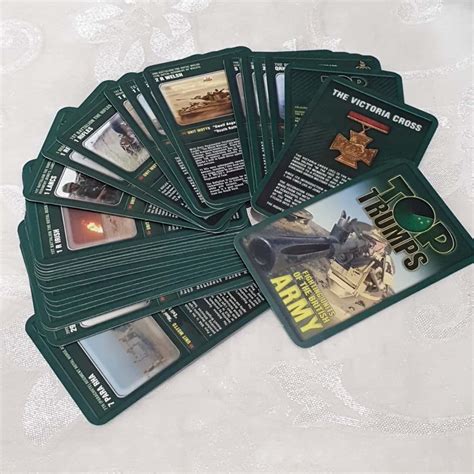 Card Game Top Trumps Fighting Units Of The British Army S