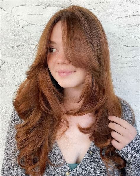 42 Ginger And Copper Butterfly Haircut Ideas Styleoholic