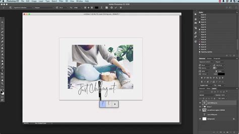 Photoshop Cc Using The Opentype Features On Character Panel Youtube