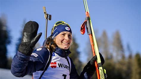 PŚ w biathlonie Justine Braisaz Bouchet wygrała w Lenzerheide bieg ze