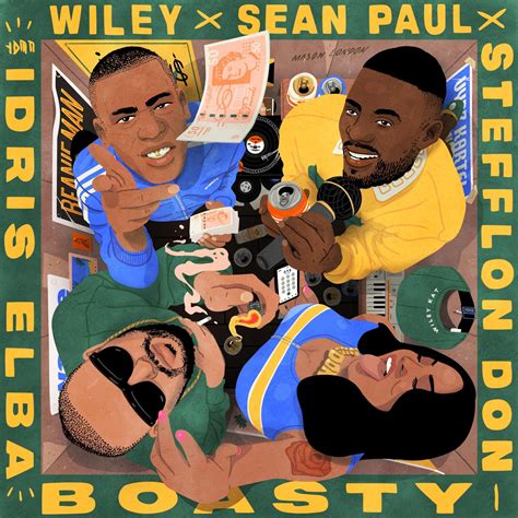 Boasty Feat Idris Elba Single” álbum De Stefflon Don Wiley And Sean