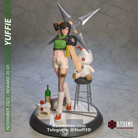 Yuffie Kisaragi Free High Quality Models