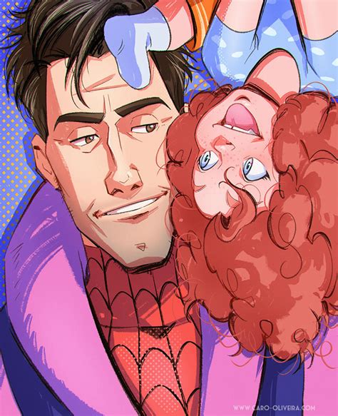 Peter Parker And Mayday By Caro Oliveira On Deviantart