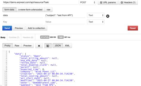 How To Write Or Update Data In Erpnext Using Curl Frappe Framework