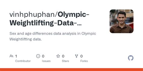 Github Vinhphuphanolympic Weightlifting Data Analysis Sex And Age