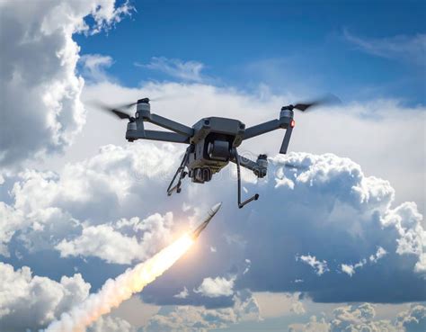 Drone Pursues Rocket Through Dramatic Clouds In Cinematic Sky Chase