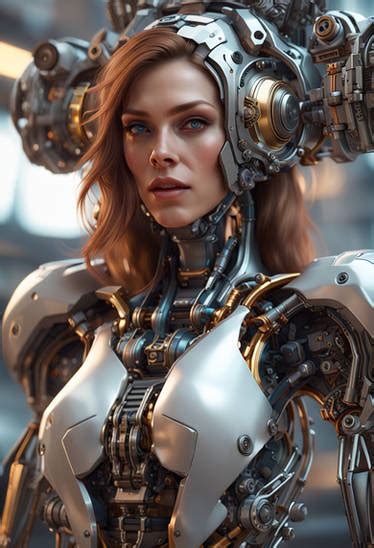 Cyborg Ai Girl 00019 2413202318 By Unfusion On Deviantart