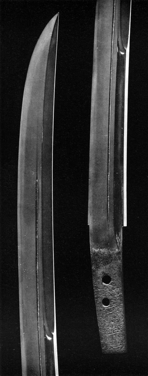 鯰尾藤四郎（なまずおとうしろう） 脇指 銘 吉光 （名物：鯰尾藤四郎） 徳川美術館蔵 長さ 1尺2寸7分（385cm） 反り 2分（06cm）