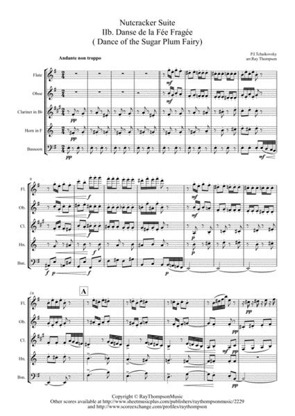 Tchaikovsky Casse Noisette Nutcracker Suite Iib Danse De La Fée