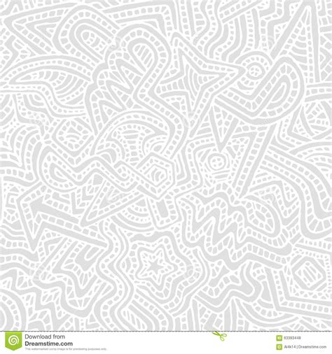 Monochrome Hand Drawn Background Stock Vector Illustration Of Fashion