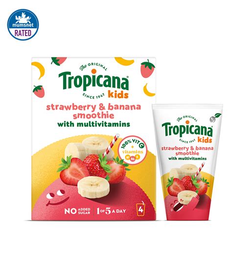 Tropicana Strawberry And Banana Smoothie