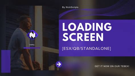 [esx Qb] Nickscripts Loading Screen Free Customization Fast Install