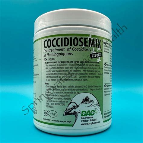 Dac Coccidiosemix Springwater Avian Health