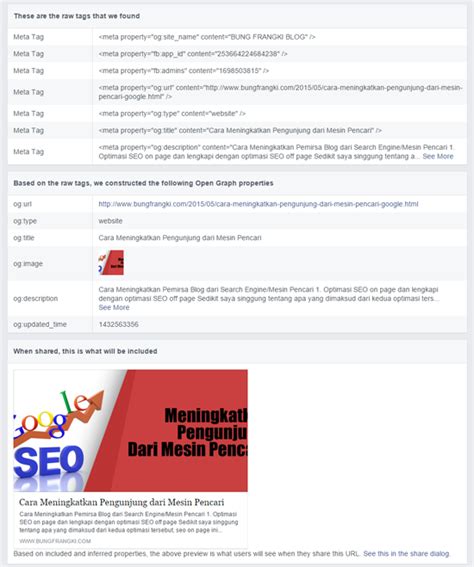 Manfaat Open Graph Facebook Dan Cara Menerapkannya Dengan Benar